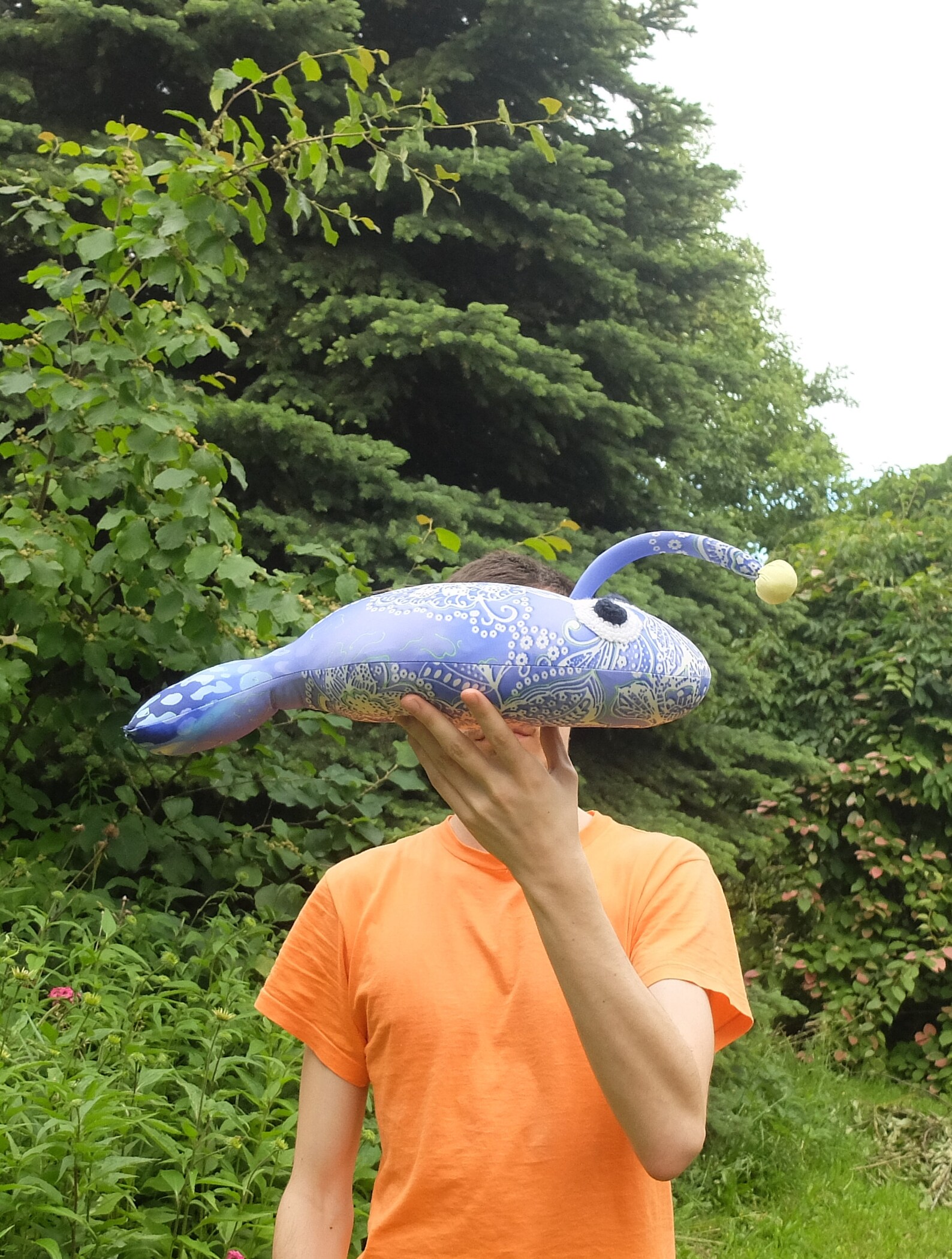 Stuffed Angler Fish, Soft Monkfish, From Deep Sea, Ocean Creature ...