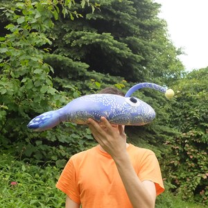 Stuffed Angler Fish, Soft Monkfish, From Deep Sea, Ocean Creature ...