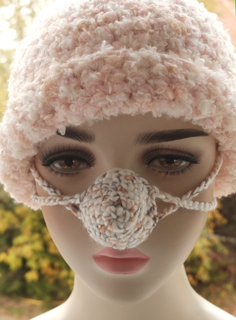 Unisex Nose Warmer Ecru Nose Cap Nose Protector Cold Nose - Etsy