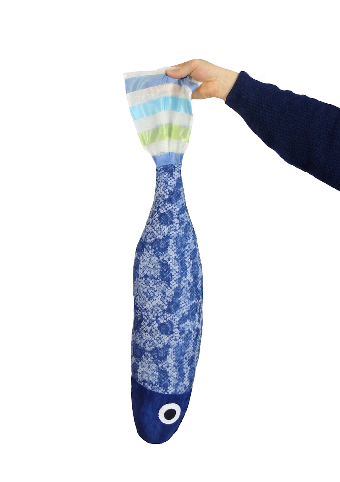 Long Fish Pillow Stuffed Fish Bathroom Decor Nautical - Etsy