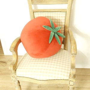 The Biggest Tomato Pillow in My Store, Velvet Veggie, Pretend Food, New ...