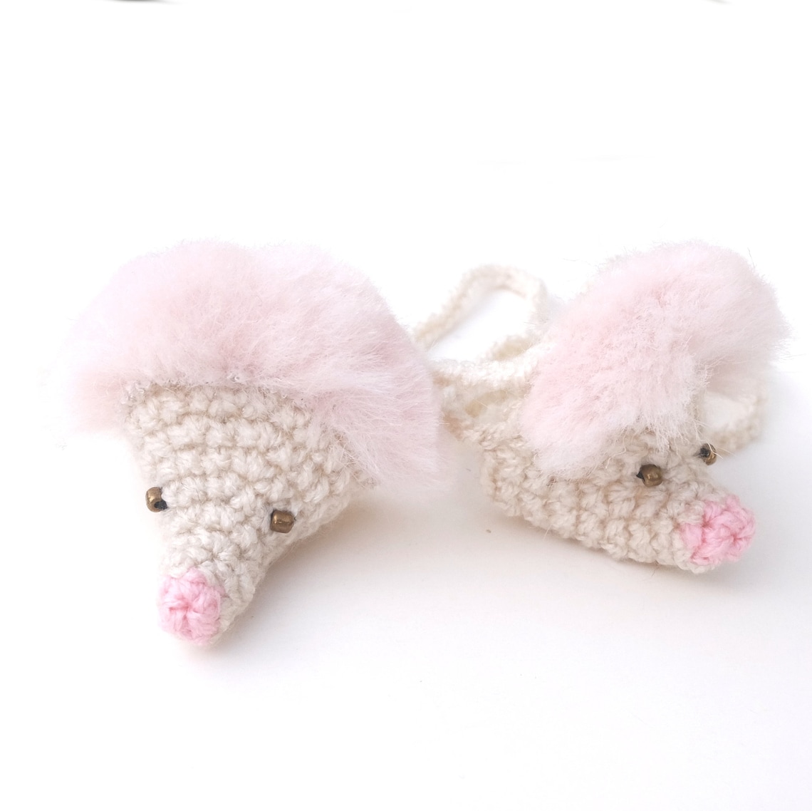 Pink Hedgehog Crochet Nose Sweater Nose Muff Nose Warmer - Etsy