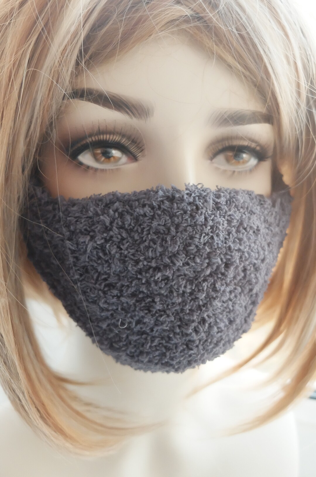 Knit Face Mask, Nose and Mouth Cover, Reusable Cap for Face, Face ...