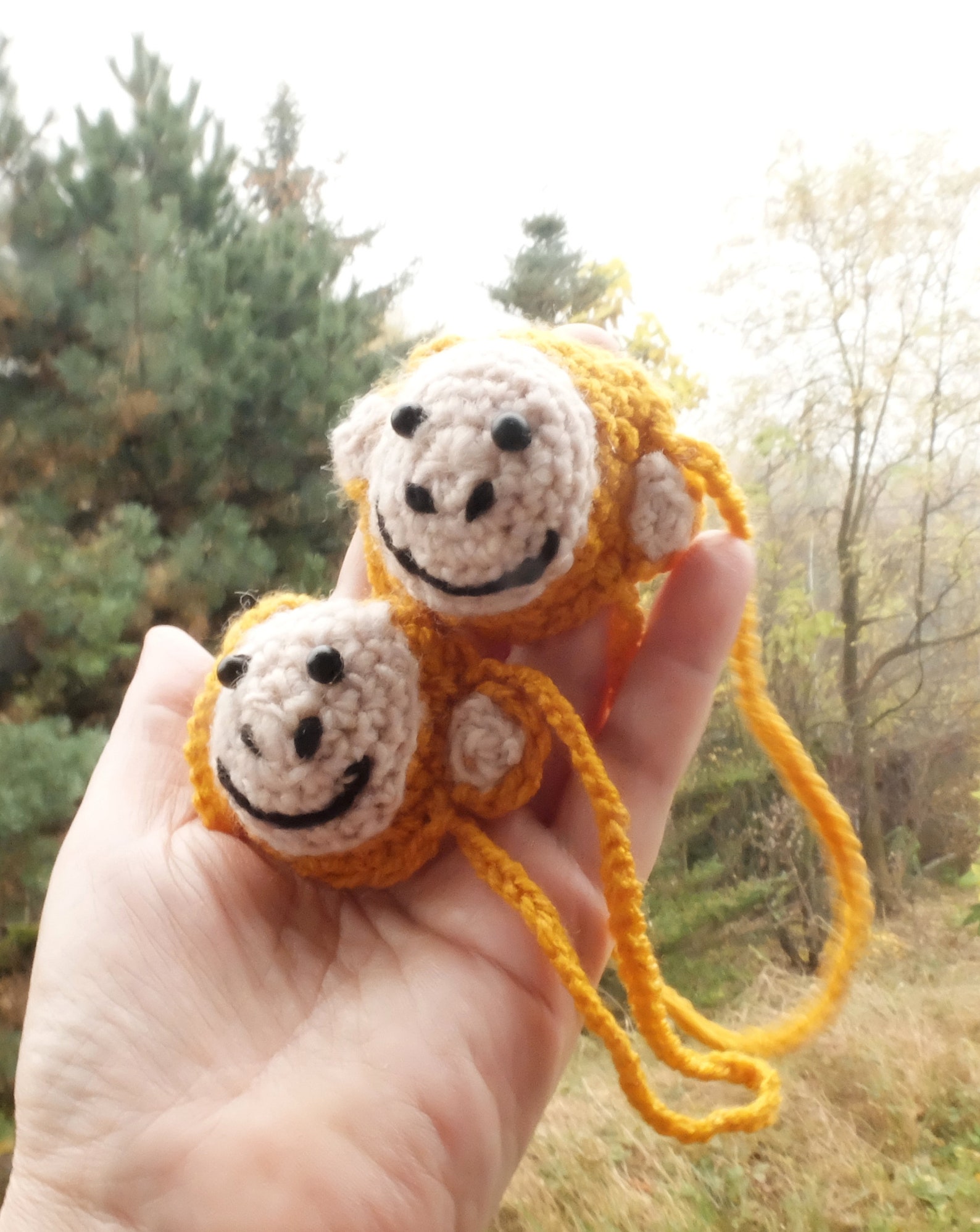 Little Monkey Face Nose Warmer Nose Cozy Nose Mitten - Etsy