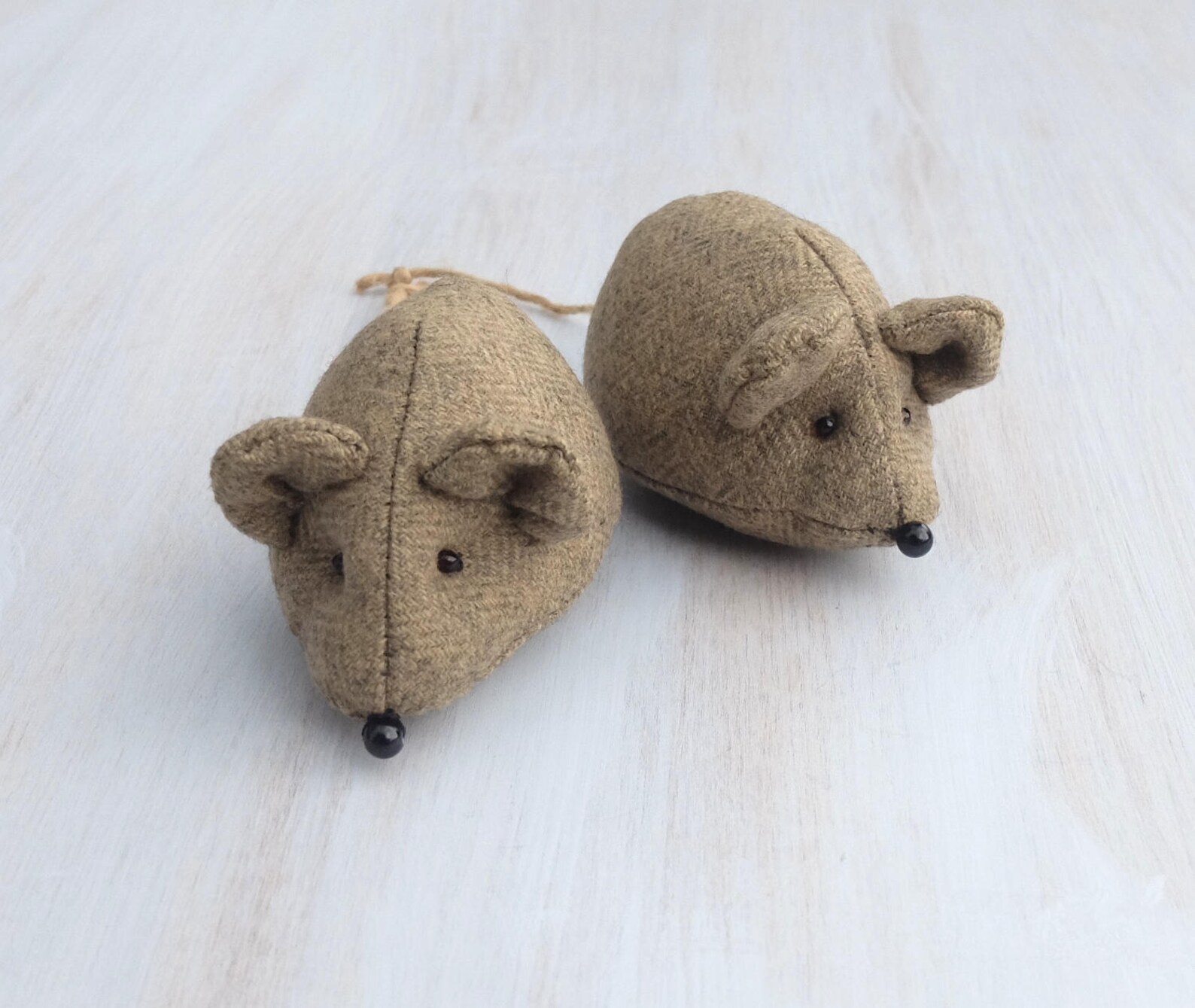 Wool Mouse Stuffed Mouse Soft Toy Small Animal Textile | Etsy