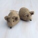 Wool Mouse Stuffed Mouse Soft Toy Small Animal Textile - Etsy
