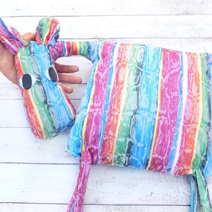 Zebra Pillow, Colorful Cotton Zebra, African Animal Cushion, Decorative ...