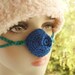Blueberry Nose Warmer Fruit Nose Cozy Cotton Nose Hat - Etsy