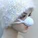 Fluffy Nose Warmer, Funny Face Heater, Snow-white Nose Hat, Perfect ...