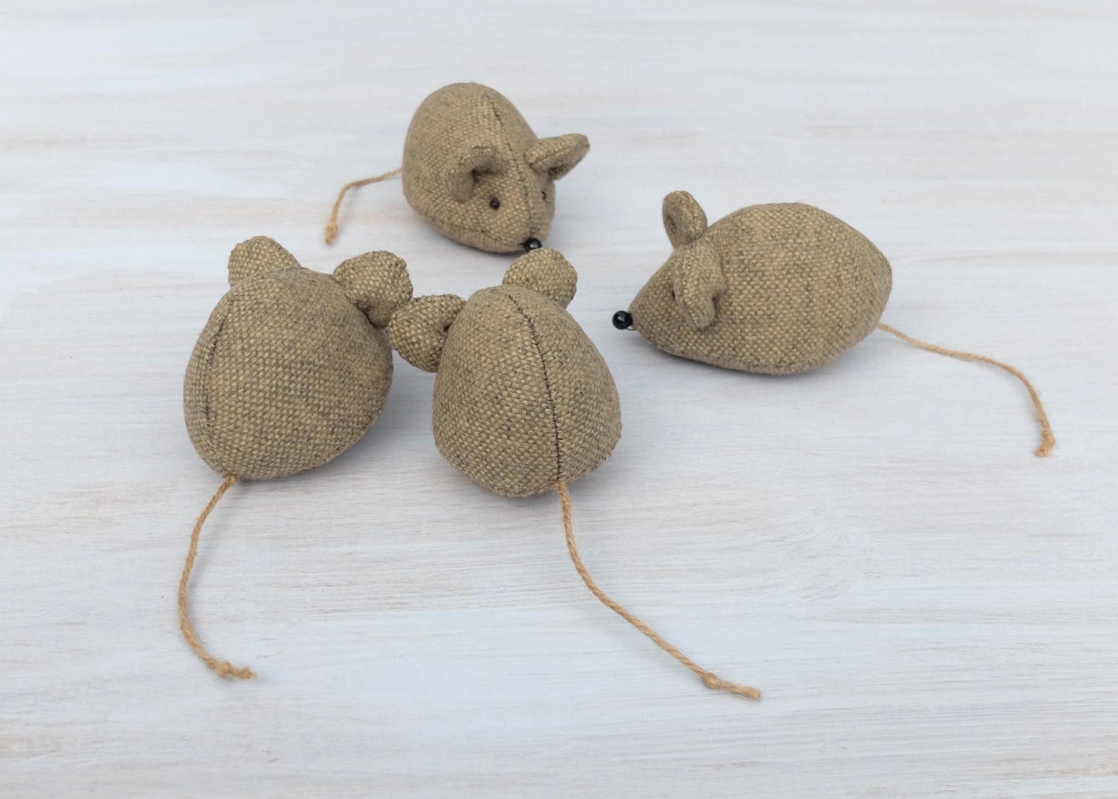 Wool Mouse Stuffed Mouse Soft Toy Small Animal Textile | Etsy