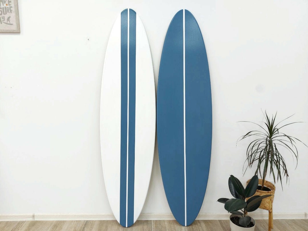 Surfboard Wall Art Decor Surf Themed Interior Design Custom Colors ...