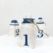 Nautical Wooden Table Numbers - Lobster Buoys - Coastal Centerpieces ...