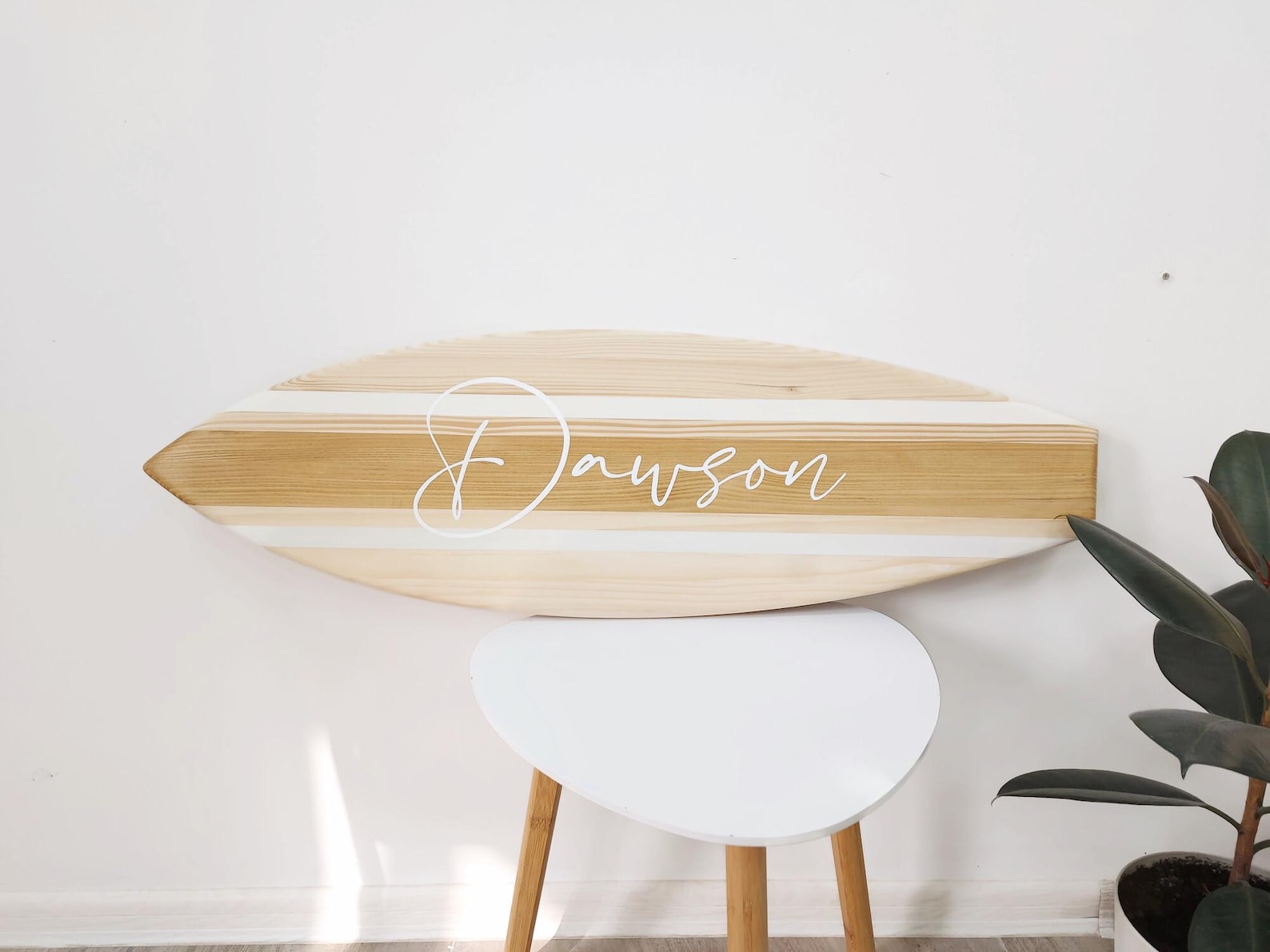 Personalized Surfboard Wall Art Name Sign Wooden Surf Decor - Etsy UK