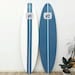 Surfboard Wall Art Decor Surf Themed Interior Design Custom Colors ...