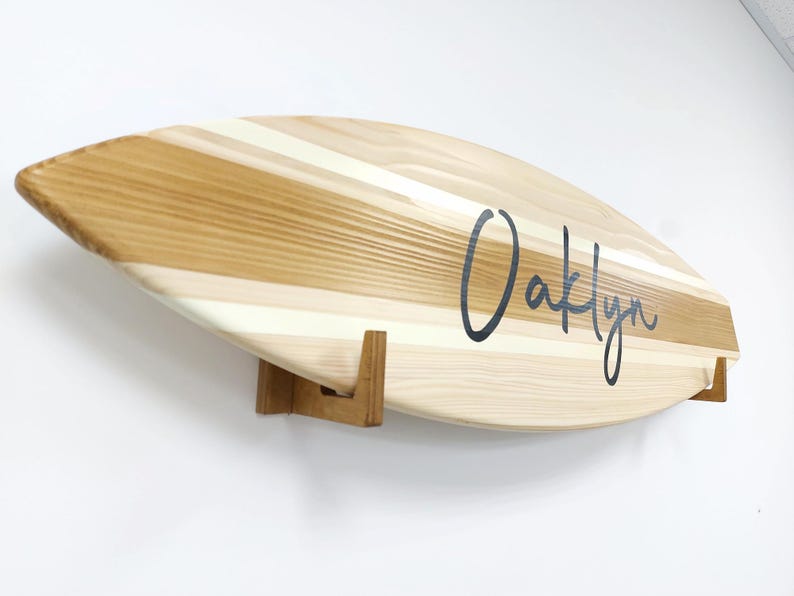Hand-painted Wooden Surfboard Guest Book Alternative: Beach Wedding ...