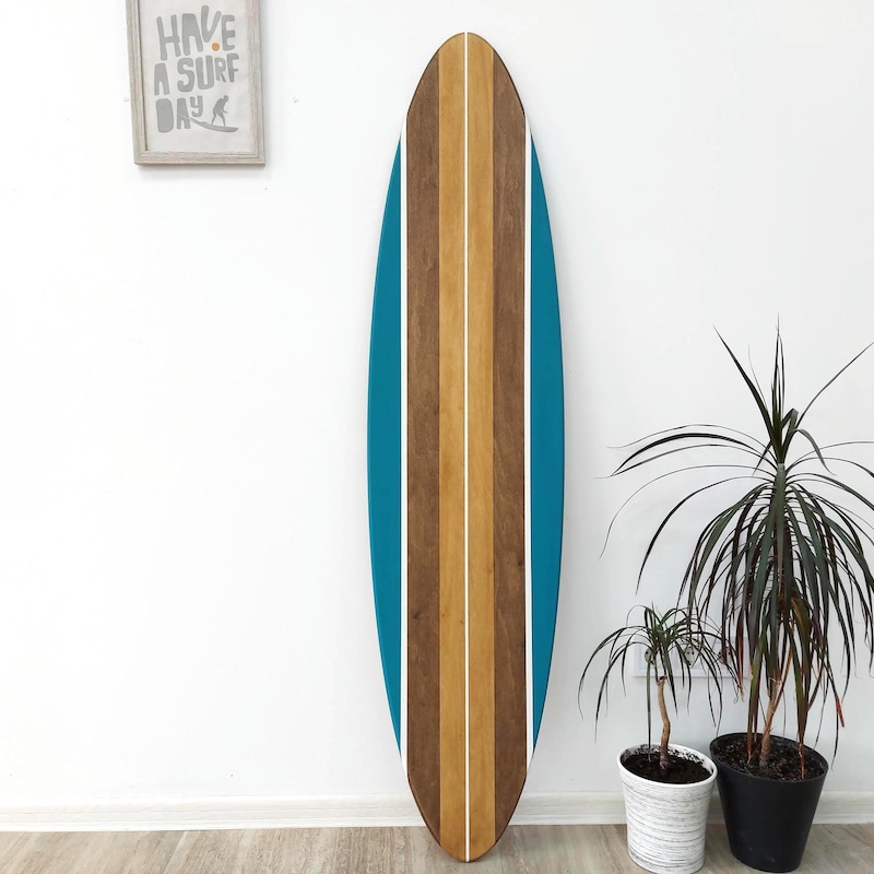 Wooden Surf Board House Signs - Etsy Israel