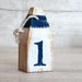 Nautical Wooden Table Numbers - Lobster Buoys - Coastal Centerpieces ...
