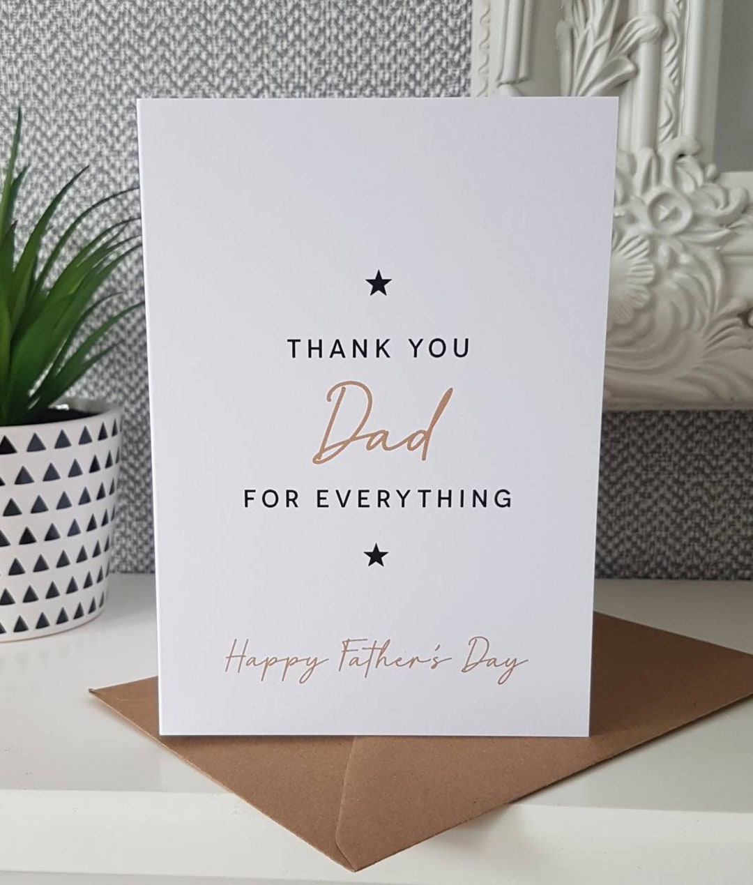 Thank You Dad/grandad/grandpa/pops for Everything Father's Day Card - Etsy