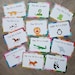 Animal Action Cards - Etsy