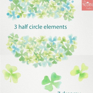 Watercolor Clipart St Patricks Day Commercial Use Handpainted ...