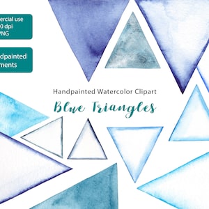 Watercolor Clipart Frame, Hexagon Shapes, Handpainted Watercolor Clip ...