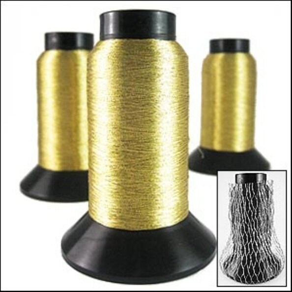 Embroidery Thread Pale Gold Gold Metallic Lurex Thread | Etsy