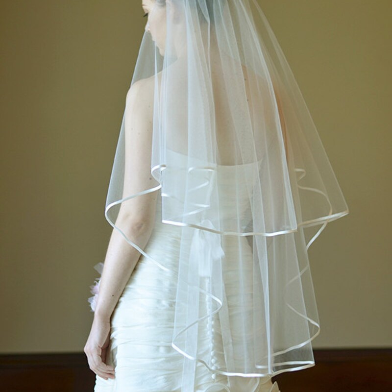 Bridal Blusher Veil - Etsy