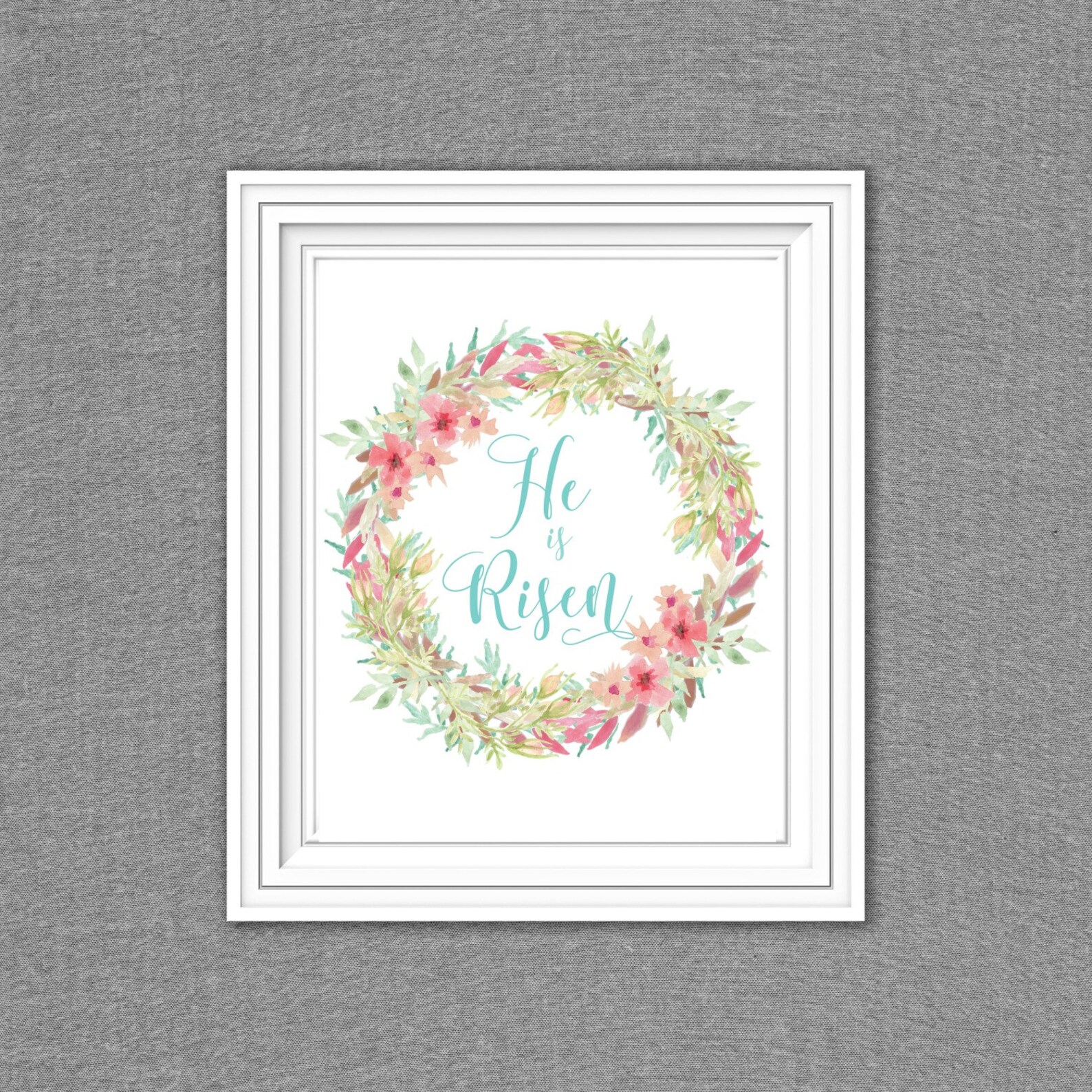 He is Risen- Digital Print - Etsy