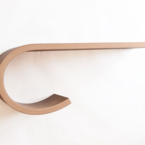 C Shelf in Walnut - Etsy