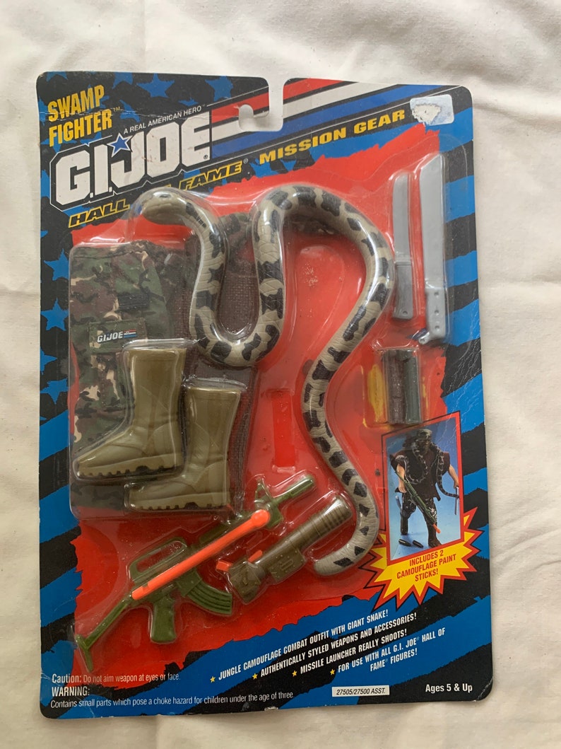 G.I. Joe Hall of Fame Swamp Fighter Mission Gear - Etsy