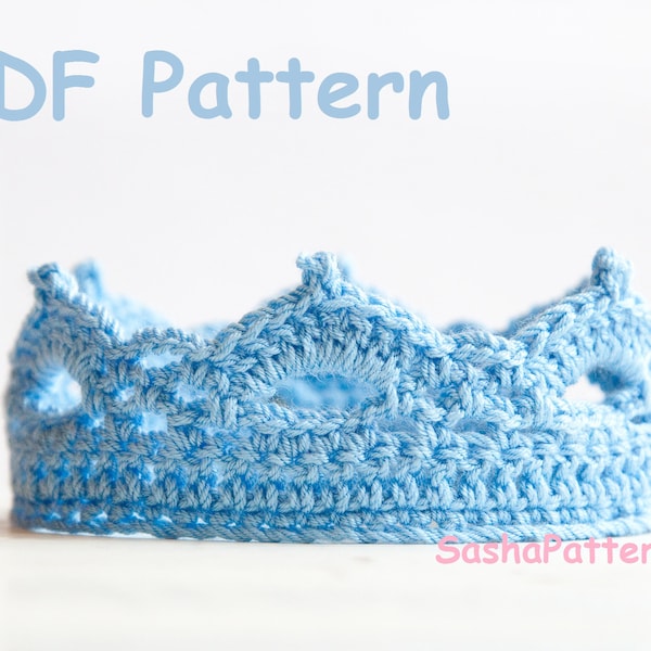 Crochet Tiara - Etsy