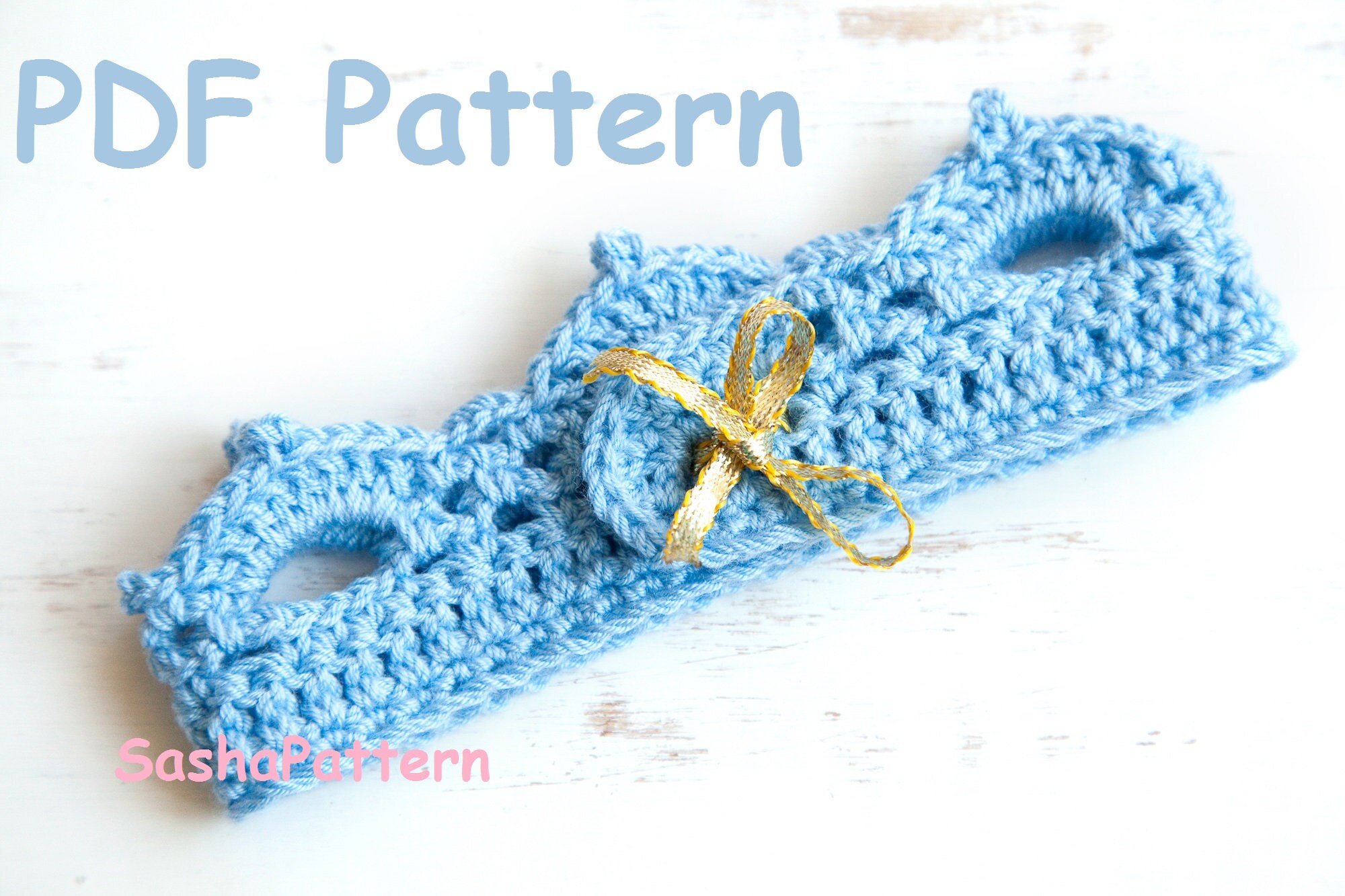 Crochet Crown Pattern Baby Crochet Tiara Easy Level | Etsy