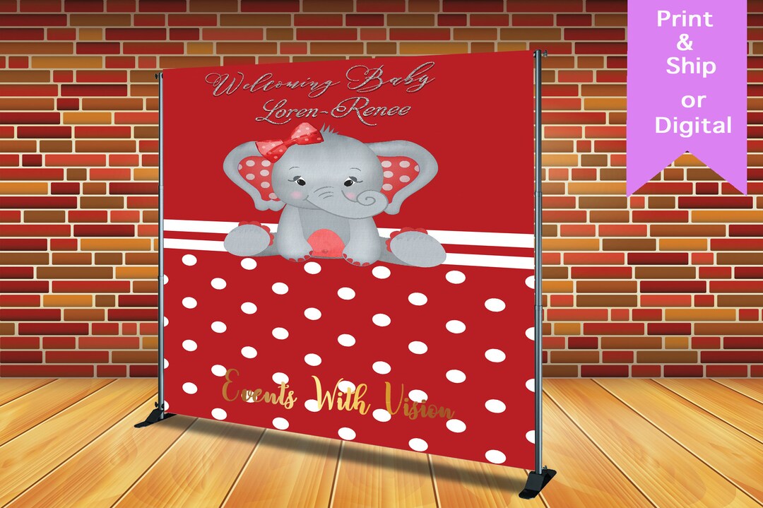 Little Peanut Backdrop/banner, Baby Shower Birthday Backdrop Banner ...