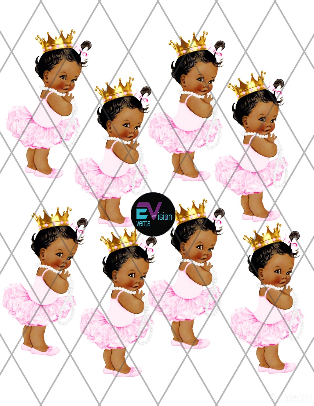 Princess Baby - Gold Crown - Candy Apple Toppers, Party Decor, Baby ...