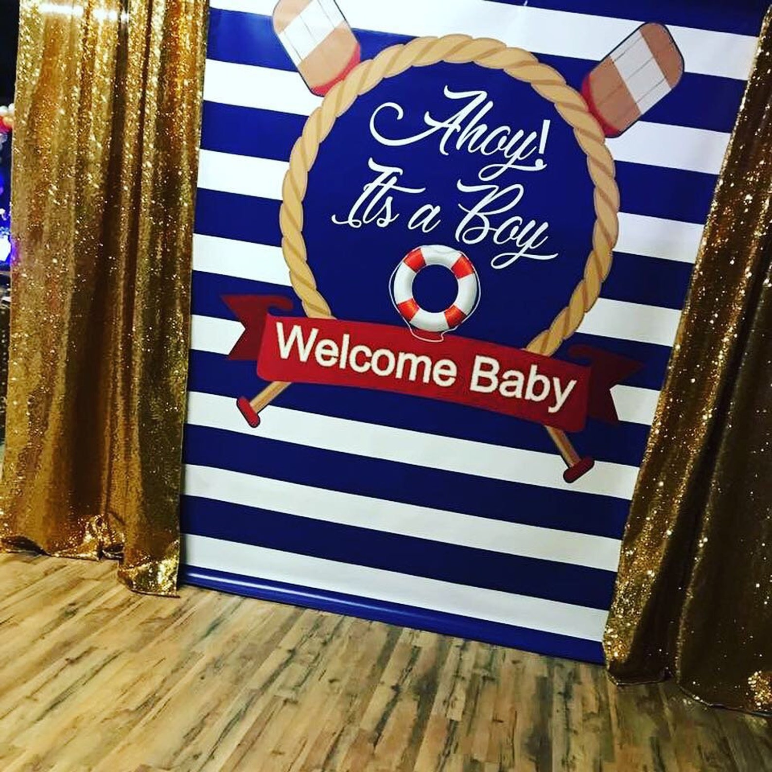 INSTANT Edit Yourself ADD Name Backdrop Design is Sold as | Etsy