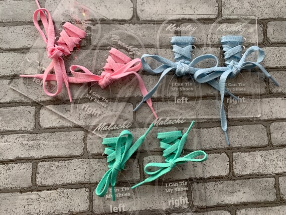 PERSONALIZED I Can Tie My Shoe - I know my left foot-right foot - pre ...