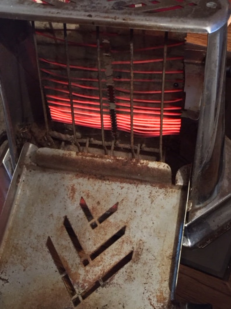 Drop Side Electric Toaster, Art Deco Vintage 1940’s - Etsy
