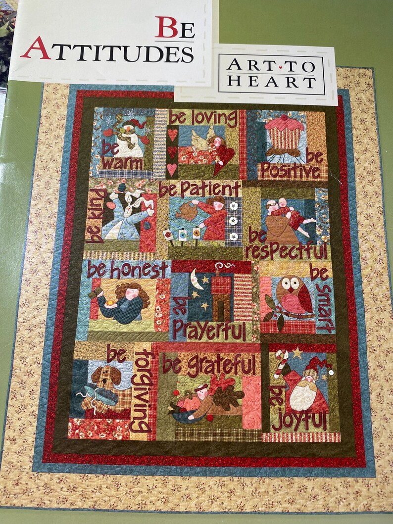 Quilt Pattern Booklets Art to Heart Lot of 4 by Nancy Halvorsen - Etsy