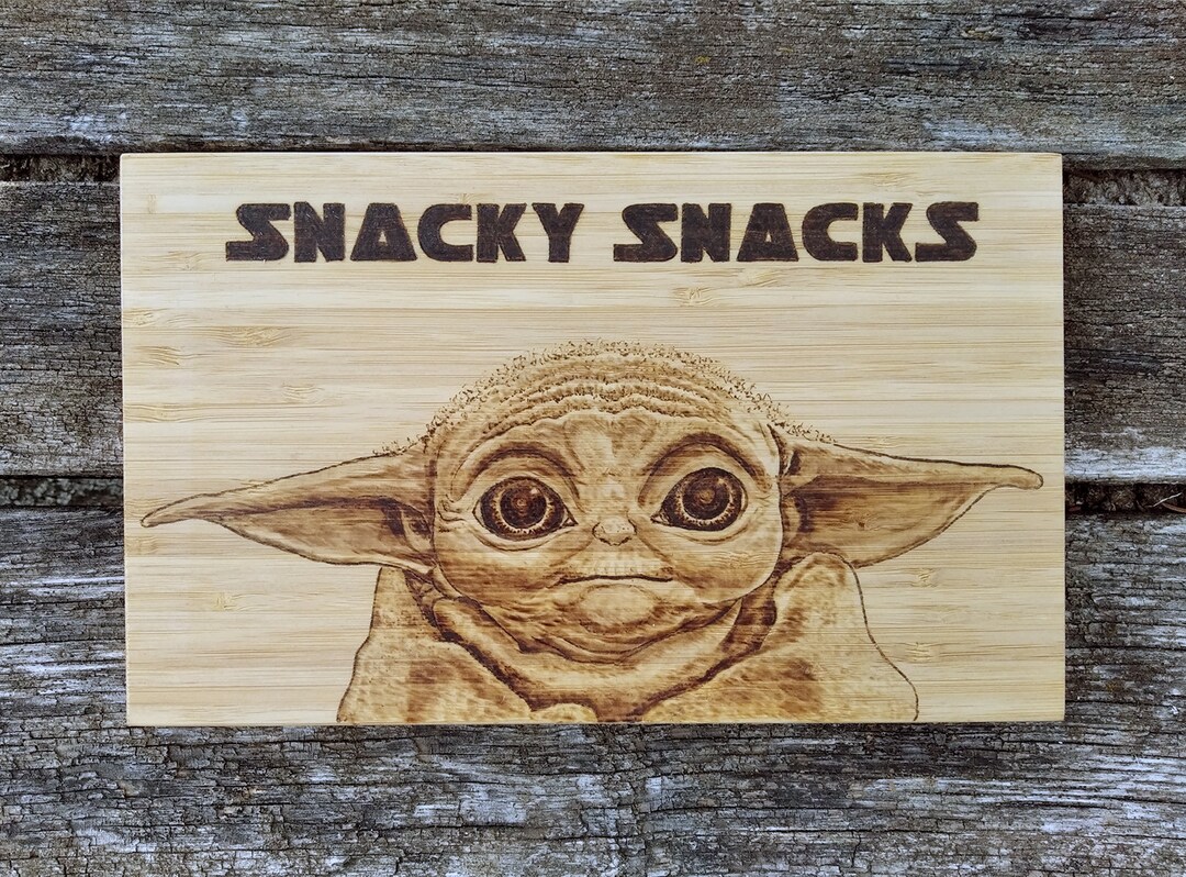 Star Wars Inspired Baby Yoda Chopping Board - Etsy