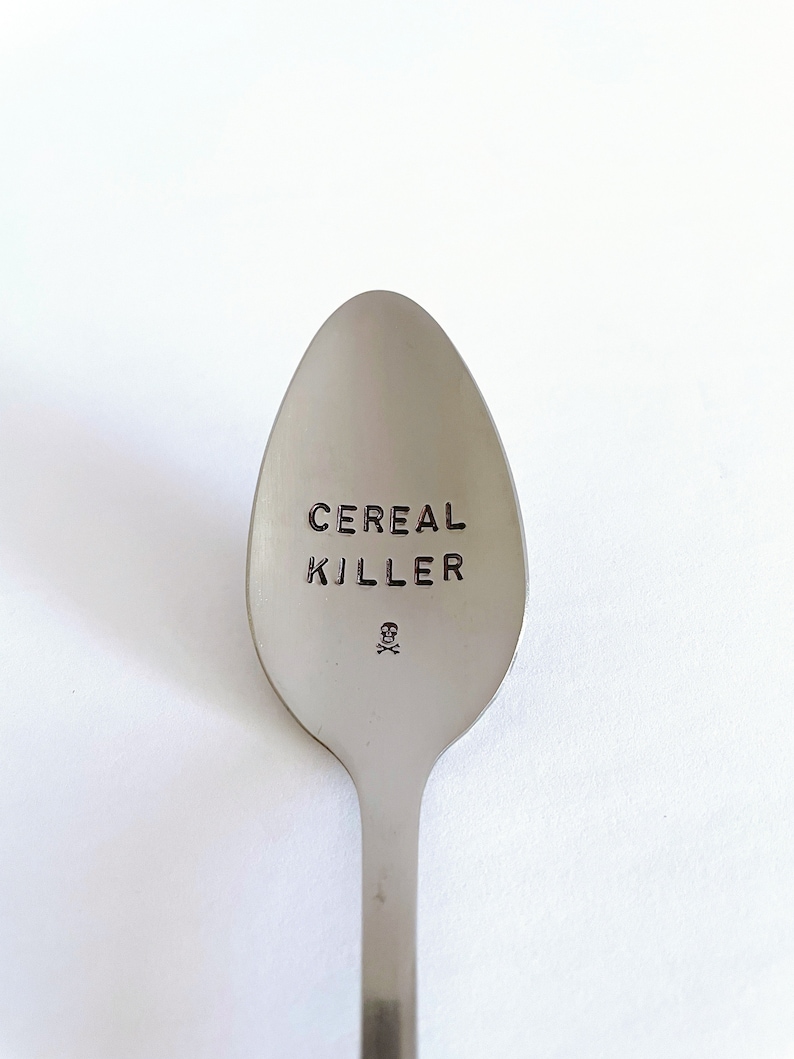 Cereal Killer Spoon-add a Name Dad Birthday Gift-fathers Day - Etsy
