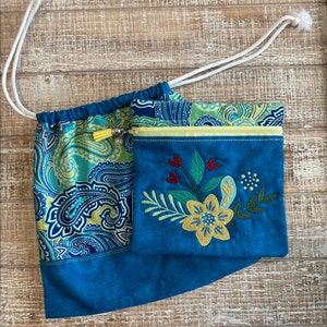 Reversible Drawstring Bag Pattern, Instant Download, PDF Sewing Pattern ...