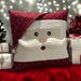 Santa Pillow Cover Machine Embroidery Design 9x14 (instant Download) - Etsy