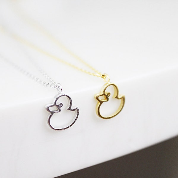 Duck Necklace - Etsy