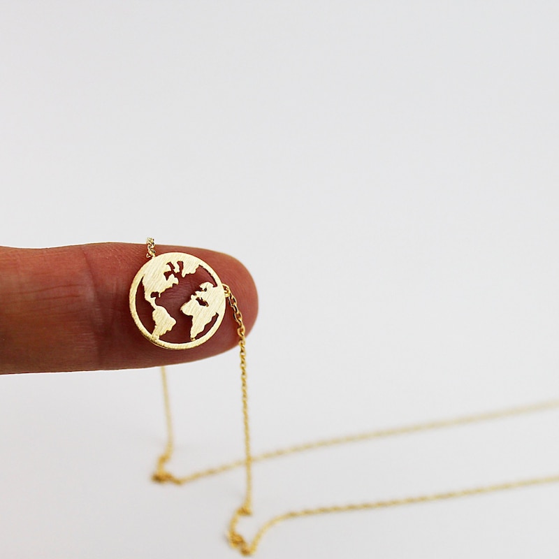 World Necklace - Etsy