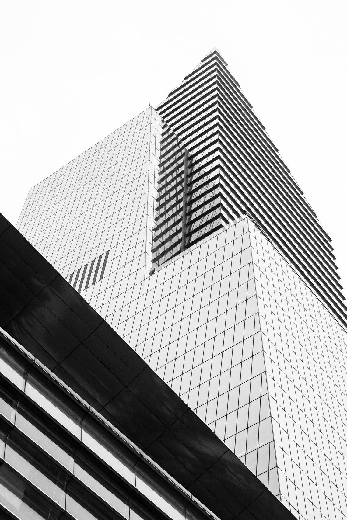 High Line Patterns Black and White Urban Abstract Fine Art Photographic ...