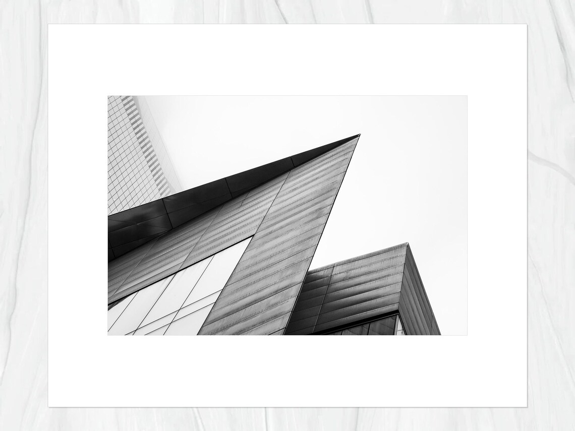High Line Angles Black and White Urban Abstract Fine Art Photographic ...