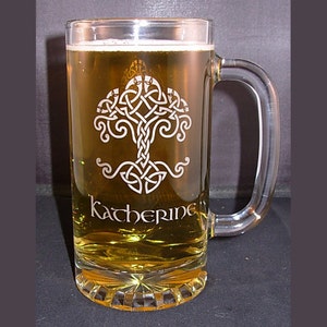 Engraved Beer Tankard, Personalized Beer Mug, Engraved Beer Mug, Beer ...