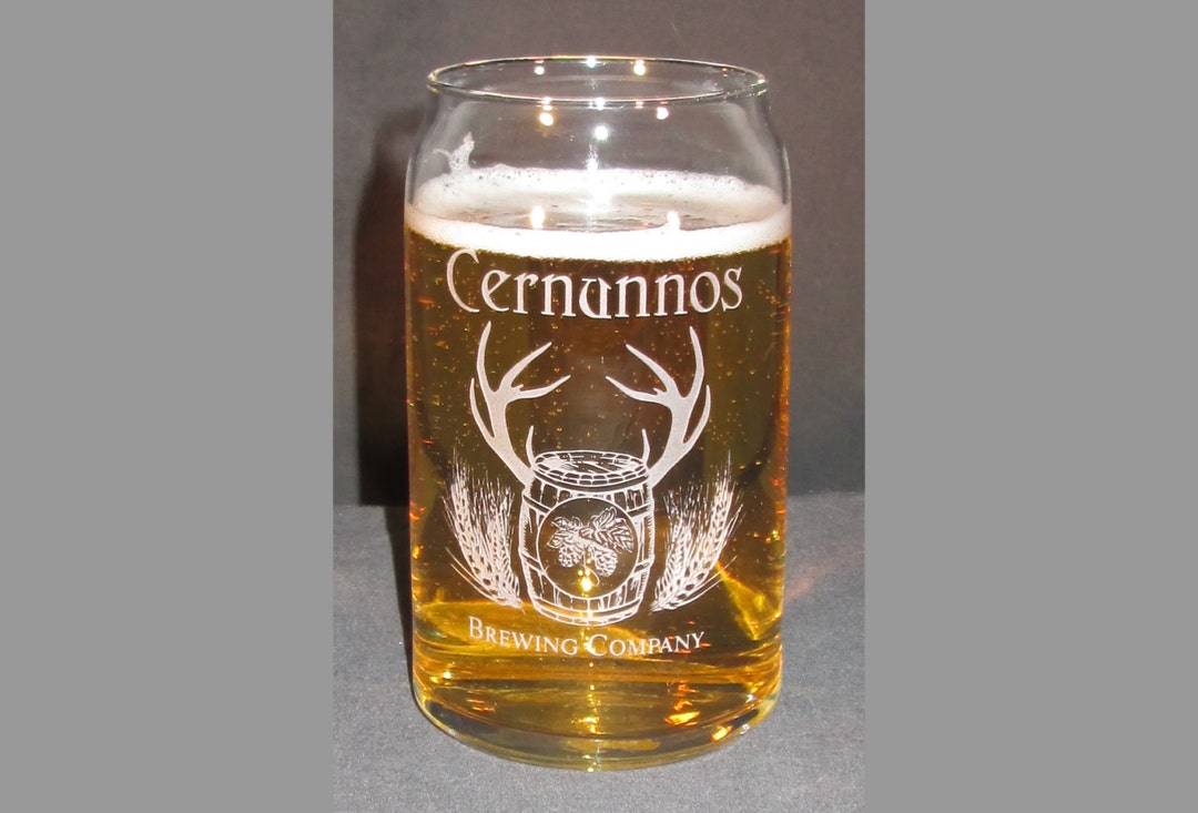 Glass Beer Can, Engraved Glass Beer Can, Personalized Beer Can, Custom ...