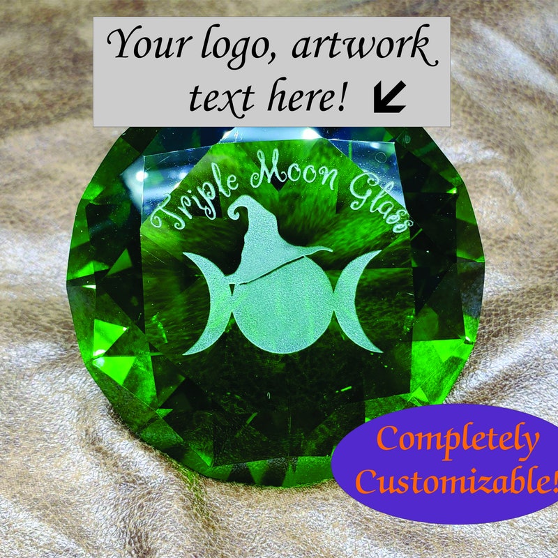 Crystal Paperweight - Etsy