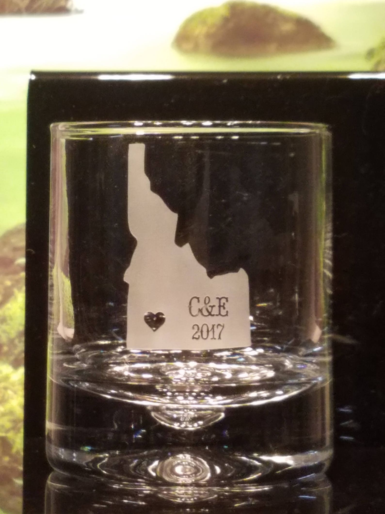 Pennsylvania Whiskey Glass Custom State Glass Home State | Etsy